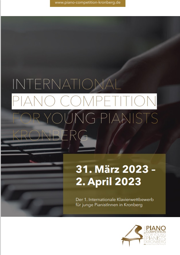 INTERNATIONAL PIANO COMPETITION FOR YOUNG PIANISTS KRONBERG: musik ...